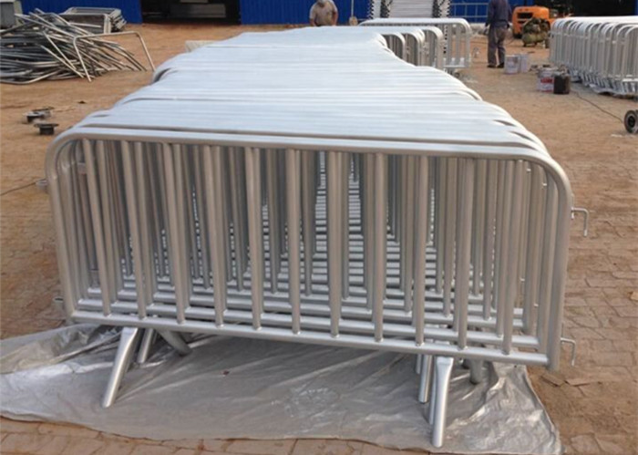 Sturdy Elegant Concert Crowd Control Panels Hot Galvanized Steel Material