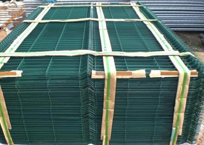 Heavy Duty Garden Wire Fencing / Welded Steel Wire Fencing Smooth Surface